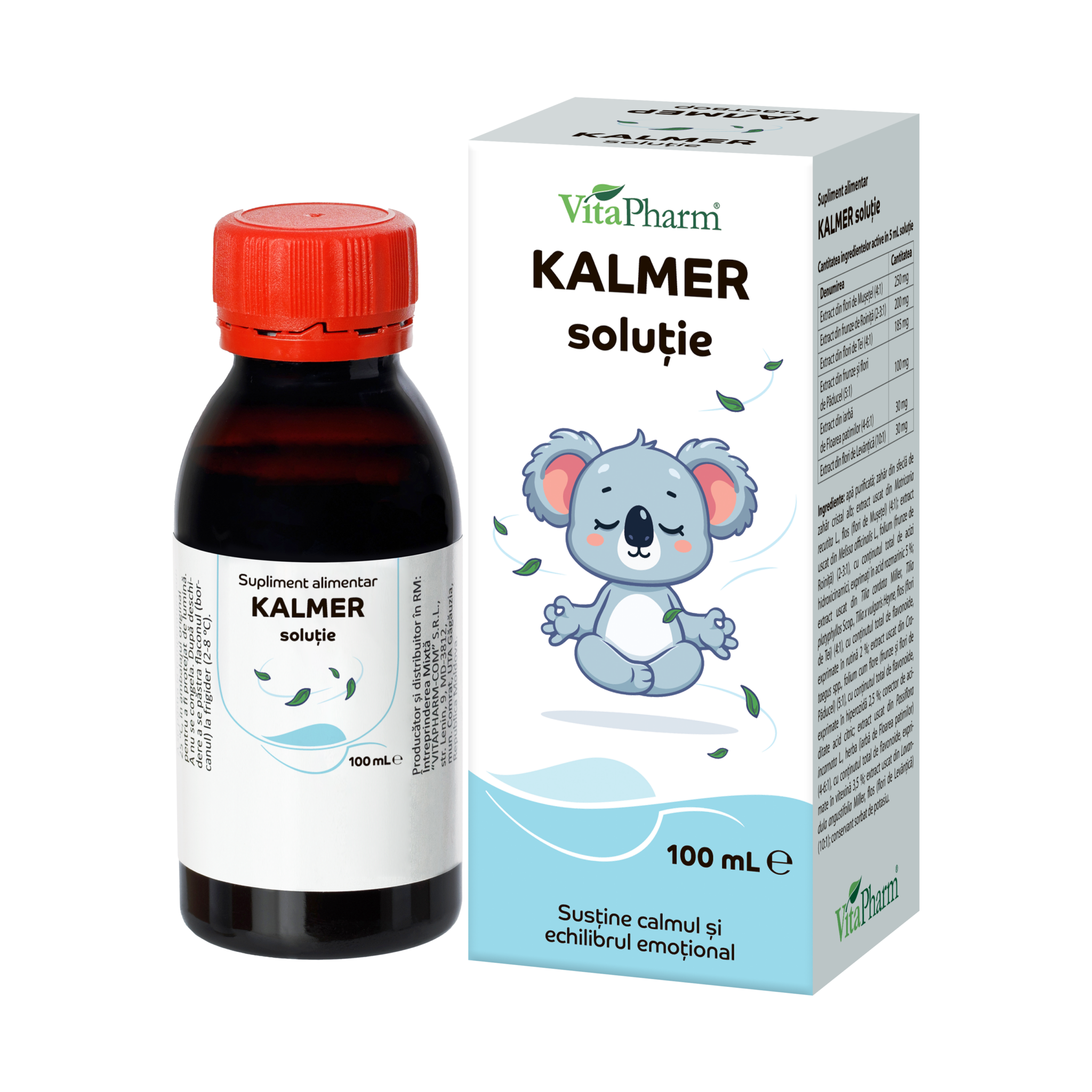 KALMER - Suplimente bioactive în Moldova | VitaPharm